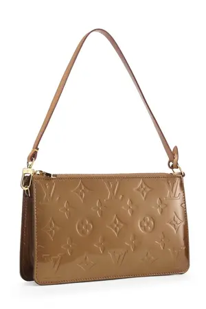 LOUIS VUITTON Bronze Monogram Vernis Lexington Pochette