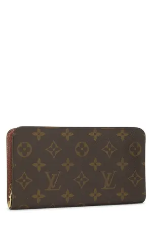 LOUIS VUITTON Monogram Canvas Porte Monnaie Zippy Wallet