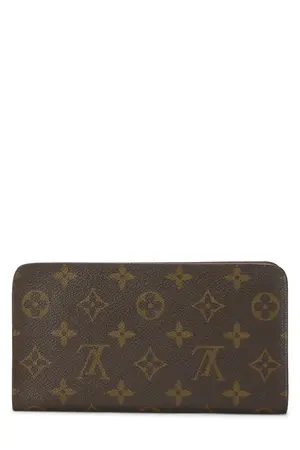 LOUIS VUITTON Monogram Canvas Porte Monnaie Zippy Wallet
