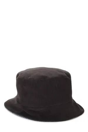 LOUIS VUITTON Corduroy Reversible Bucket Hat - Brown