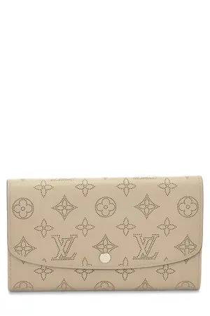 LOUIS VUITTON Coquill Monogram Mahina Iris - Beige