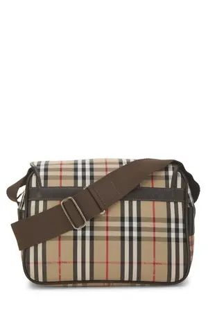 Burberry Haymarket Check Front Pocket Messenger