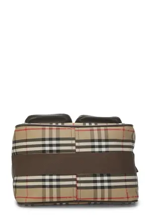Burberry Haymarket Check Front Pocket Messenger
