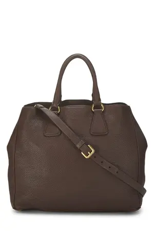 Prada Vitello Daino Shopping Tote