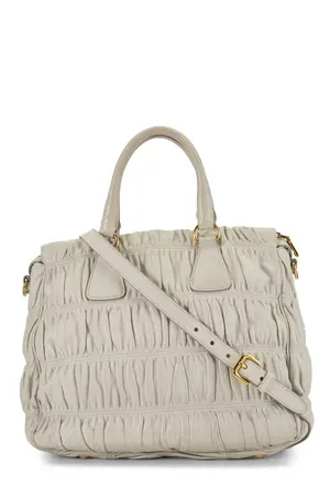 Prada Nappa Gaufre Convertible Tote
