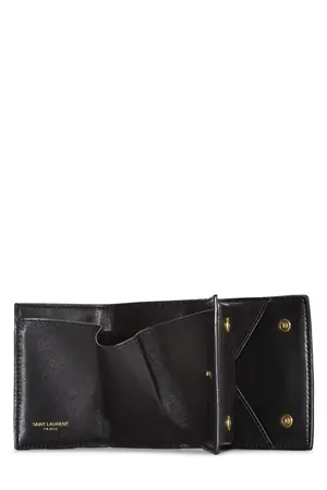 Saint Laurent Lambskin Origami Compact Wallet
