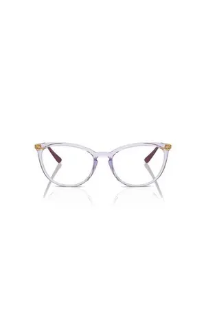 VOGUE EYEWEAR 53mm Cat Eye Optical Glasses - Violet