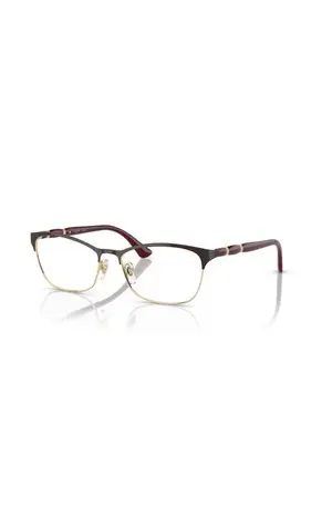 VOGUE EYEWEAR 52mm Cat Eye Optical Glasses - Red