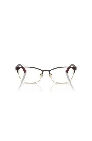 VOGUE EYEWEAR 52mm Cat Eye Optical Glasses - Red