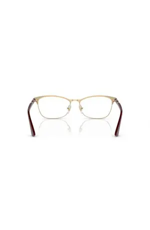 VOGUE EYEWEAR 52mm Cat Eye Optical Glasses - Red
