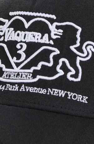 Vaquera Crest Embroidered Baseball Cap