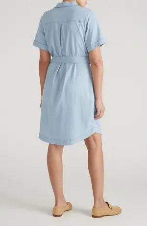 Universal Standard Tencel Chambray Shirtdress