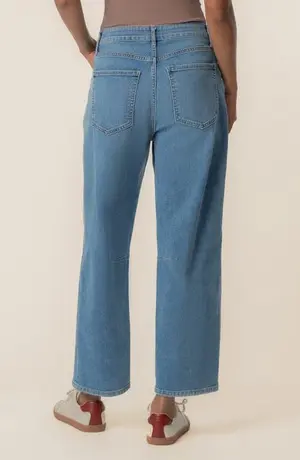 Kut From The Kloth Ashton High Waist Crop Barrel Jeans