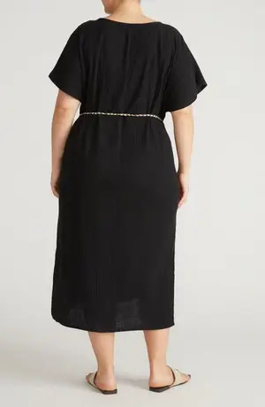 Universal Standard Landsbury Cotton Gauze Dress