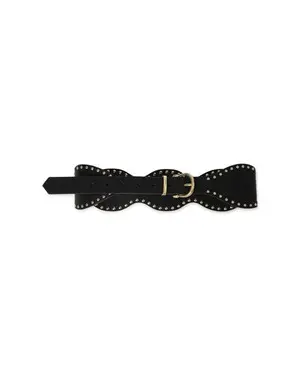 BELLE & BLOOM No Other Love Leather Studded Belt