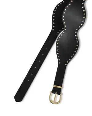BELLE & BLOOM No Other Love Leather Studded Belt