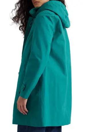 SEASALT CORNWALL Cloudburst Mac Waterproof Organic Cotton Coat