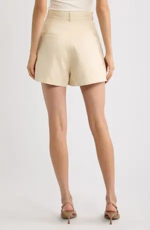 Oddmuse High Waisted Pleated Shorts