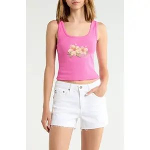 BILLABONG Take A Second Floral Cotton Tank