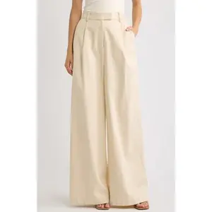 ODDMUSE Odd Muse Pleated High Waist Wide Leg Pants