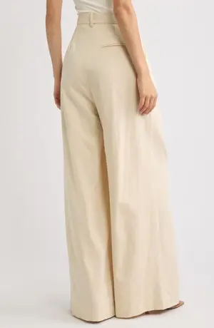 Oddmuse Pleated High Waist Wide Leg Pants