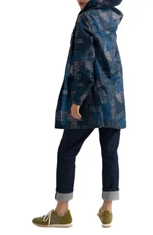 SEASALT CORNWALL Packable Waterproof Hooded Raincoat