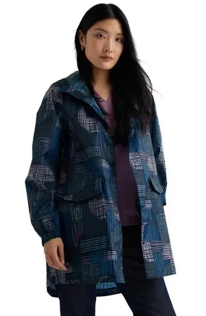 SEASALT CORNWALL Packable Waterproof Hooded Raincoat