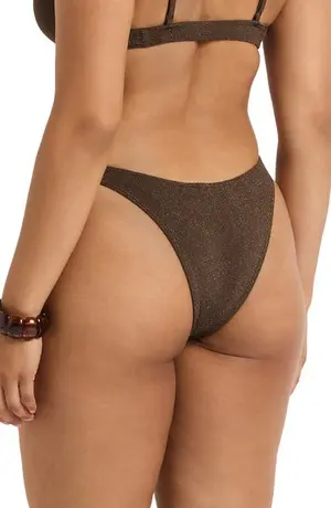Bond Eye Scene High Leg Cheeky Bikini Bottoms