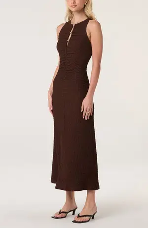 Astr The Label Skyla Sleeveless Midi Dress