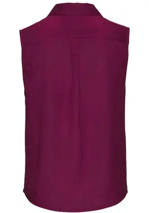 LASCANA Sleeveless Button Down Blouse