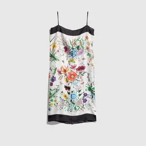 Gucci Printed Silk Twill Dress