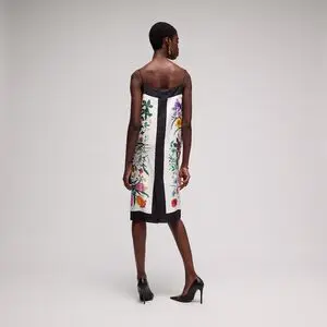 Gucci Printed Silk Twill Dress