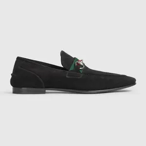 Gucci Como Loafer Suede - Black