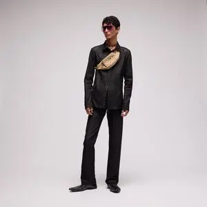Gucci Cotton Blend Denim Pants