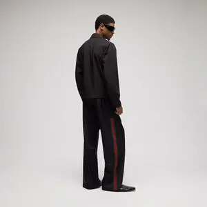 Gucci Stretch Polyester Zip Jacket With Embroidery