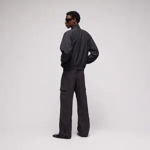 Gucci Froissé Nylon Faille Cargo Pants