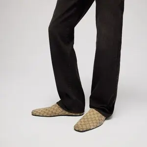 Gucci Gg Canvas Cupertino Loafers
