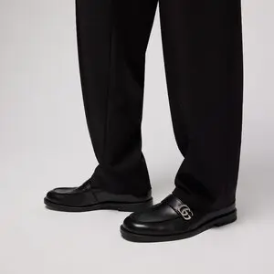 Gucci Double G Leather Loafer