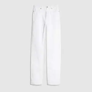 Gucci Washed Cotton Denim Pants - White