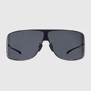 Gucci Mask Frame Sunglasses - Black