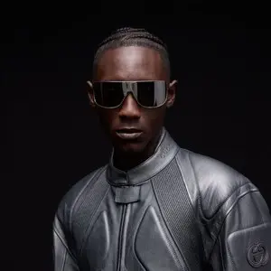 Gucci Mask Frame Sunglasses With Embossed Logo