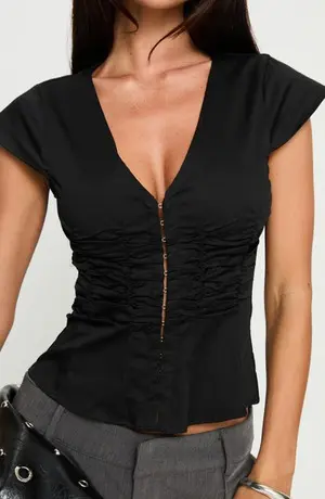 Princess Polly Indulgence Ruched Corset Top
