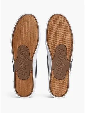Tommy Hilfiger Canvas Low-top Sneakers With Cushioned Footbed
