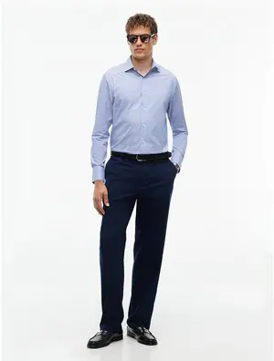 Tommy Hilfiger Regular Fit Thflex Check Dress Shirt 17/32