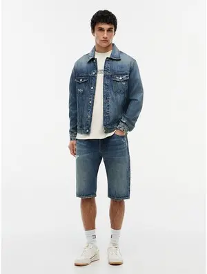 Tommy Hilfiger Distressed Denim Jacket