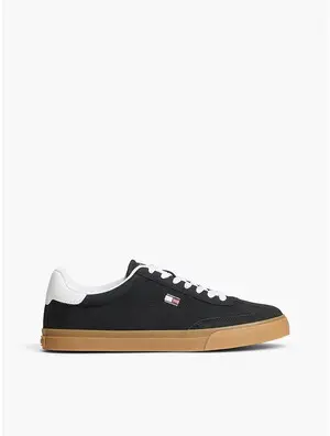 Tommy Hilfiger Flag Logo Skater Sneaker - Black