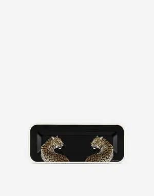 Dolce & Gabbana Wooden Tray Small - Multicolor