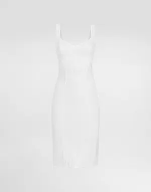 Dolce & Gabbana Corset Bustier Dress - White