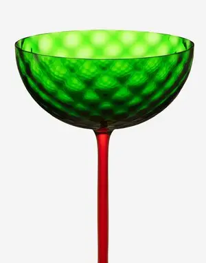 Dolce & Gabbana Murano Glass Champagne Coupe