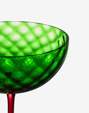 Dolce & Gabbana Murano Glass Champagne Coupe